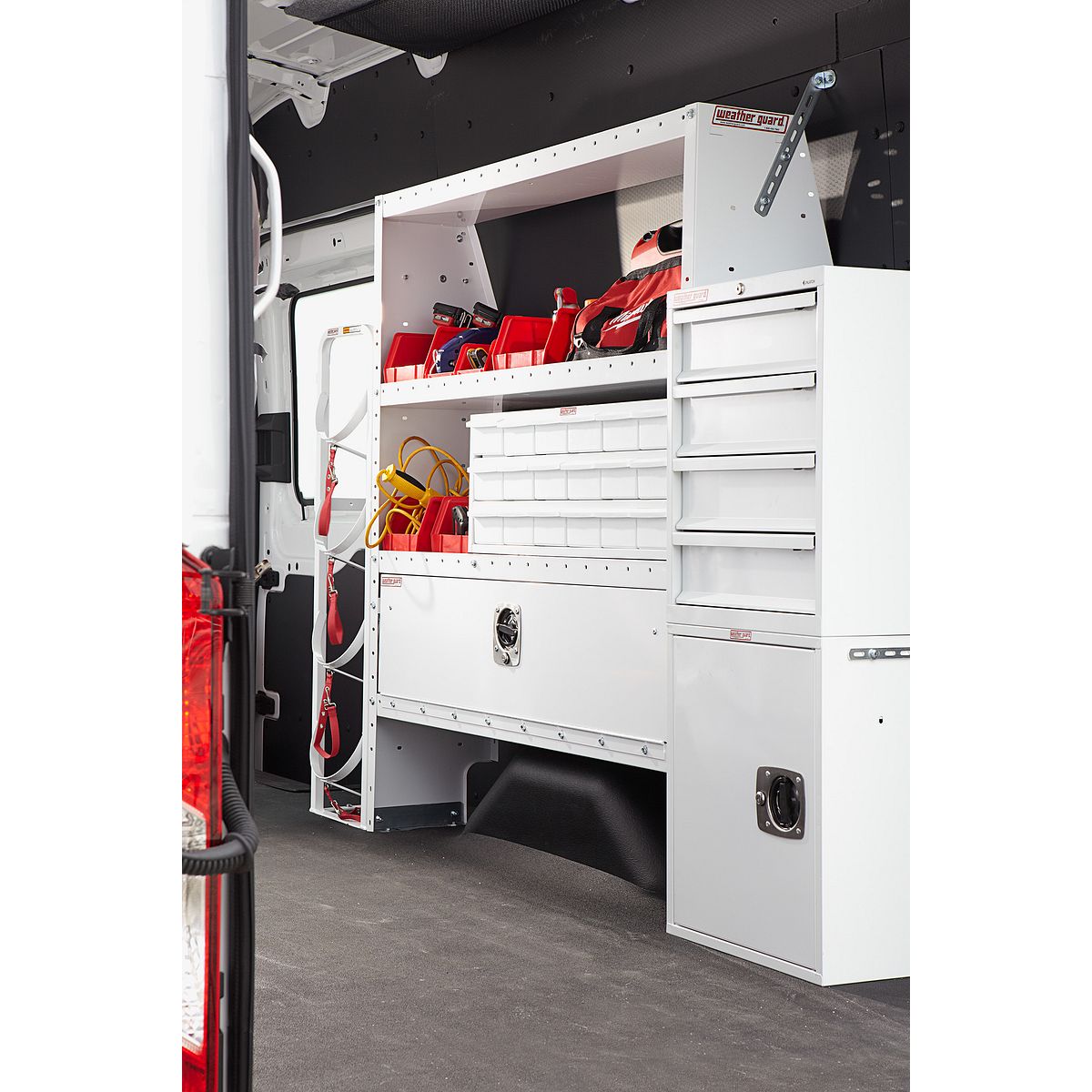 Weather Guard Shelving and Racks | American Trucks & Vans