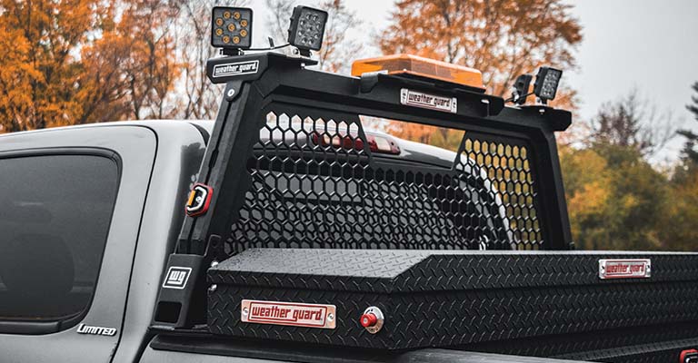 Weather Guard Shelving and Racks | American Trucks & Vans